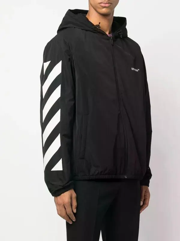 Off-White Diag Logo-print Windbreaker