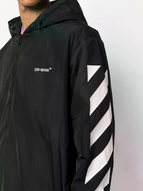 Off-White Diag Logo-print Windbreaker