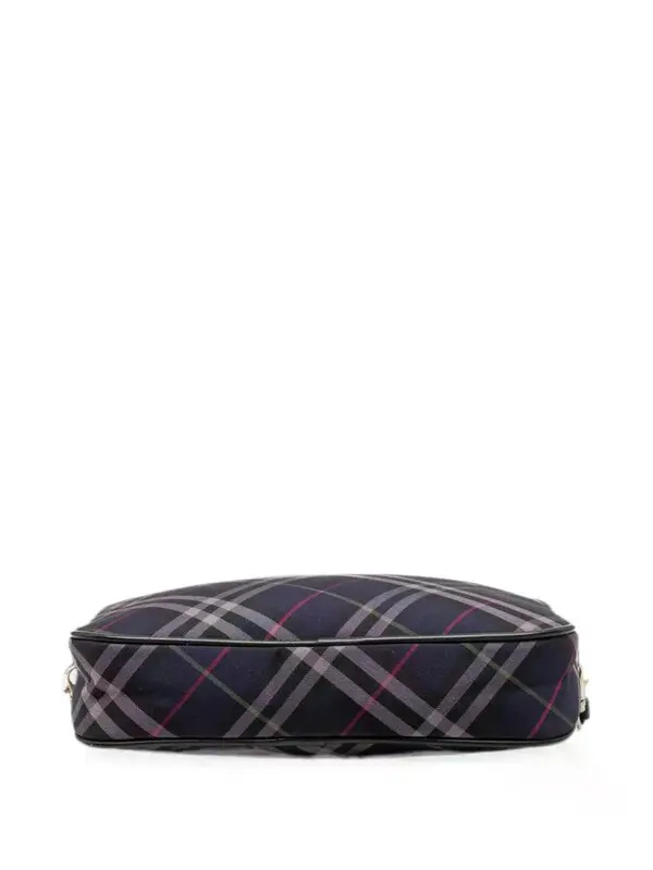 Burberry 2000-2017 Supernova Check Canvas Pochette Handbag