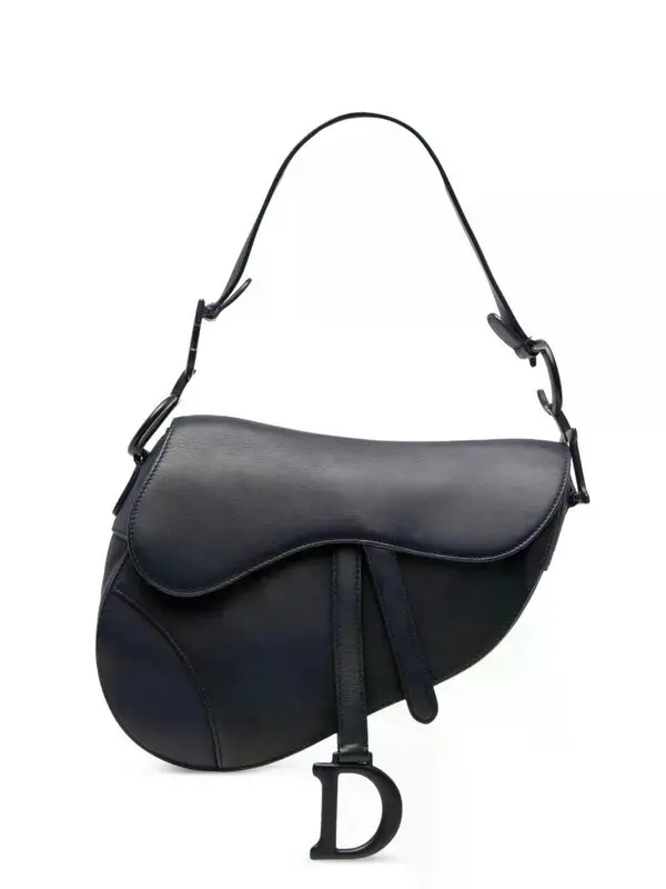 Dior Calfskin Saddle Bag - Blue