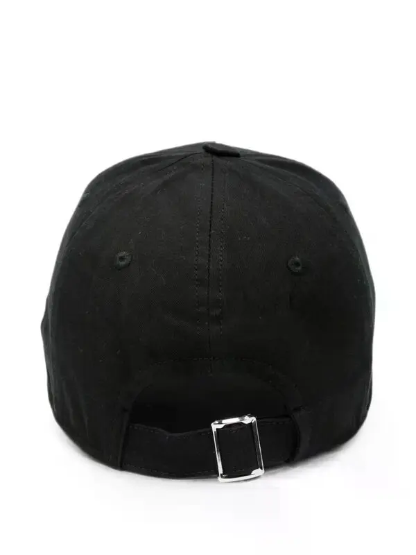 John Richmond Logo-embroidered Baseball Cap - Black