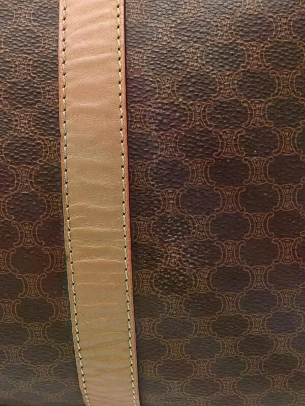 Celine 2013 Macadam Coated Canvas Travel Bag