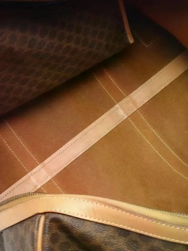 Celine 2013 Macadam Coated Canvas Travel Bag