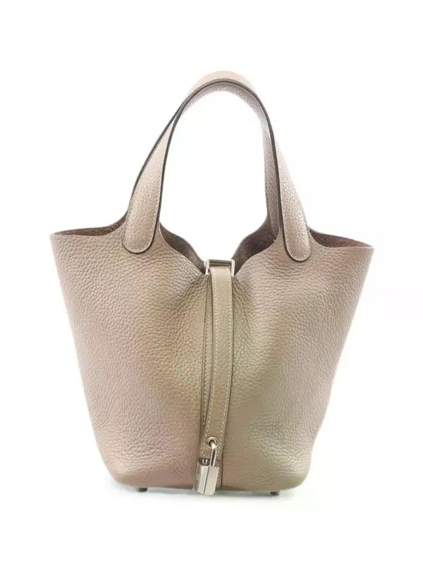 Hermès 2015 Clemence Picotin Lock 18 Handbag