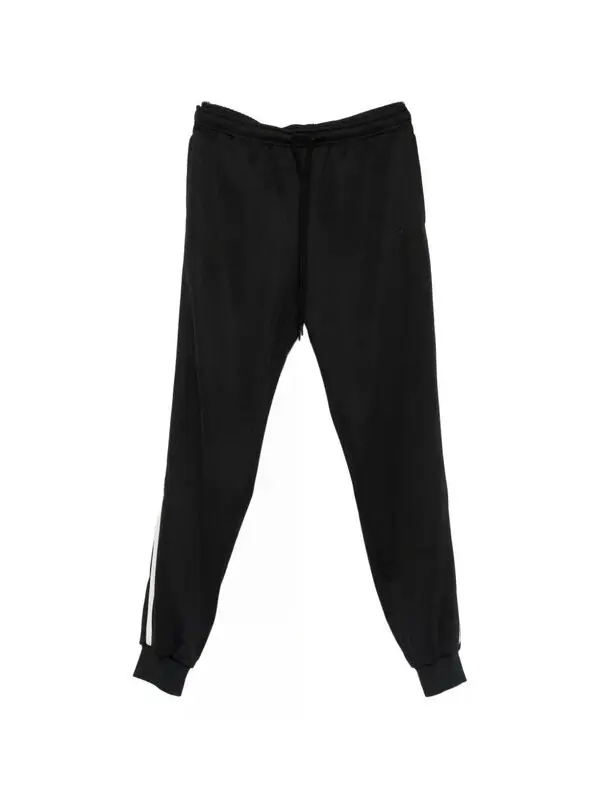 MAISON MARGIELA Side-stripe Drawstring-waist Track Pants - Black