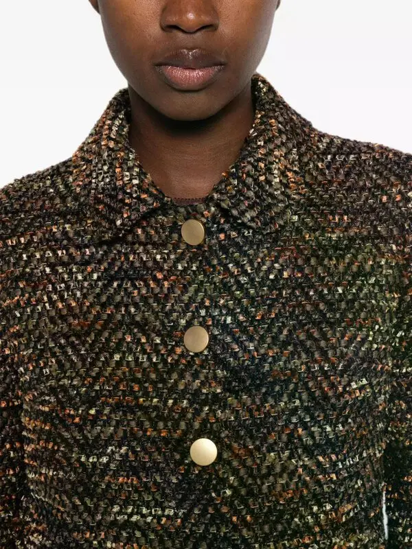Tagliatore Double-breasted Tweed Jacket