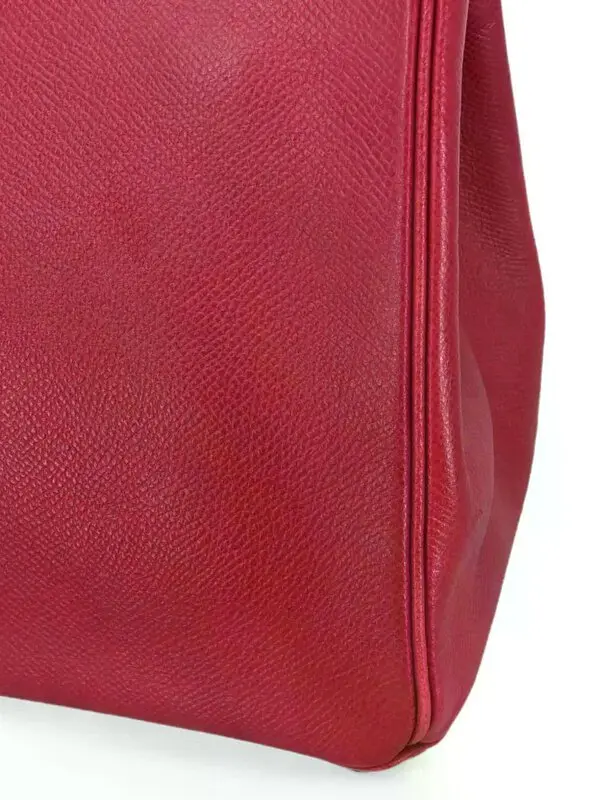 Hermès 1998 Birkin 30 Tote Bag - Red