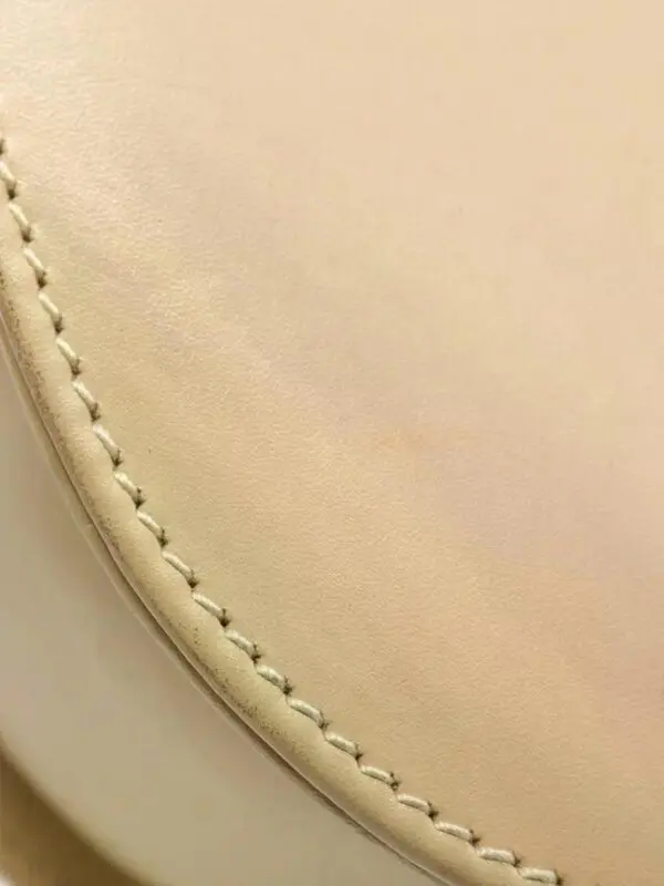Gucci 20th Century Calfskin Bamboo Night Satchel With Shoulder Strap - Neutrals