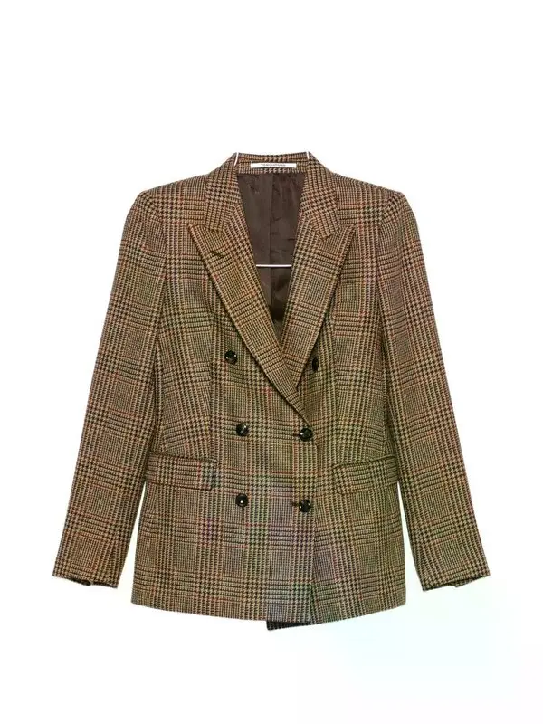 Tagliatore Double-breasted Checked Jacket