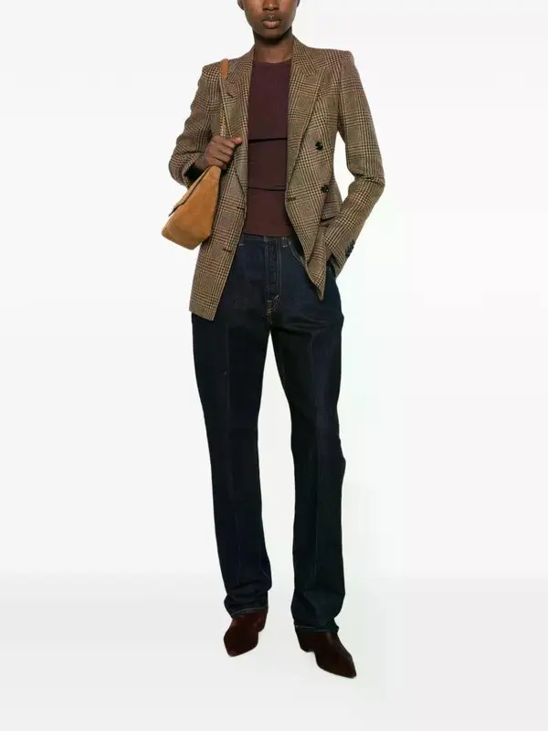 Tagliatore Double-breasted Checked Jacket
