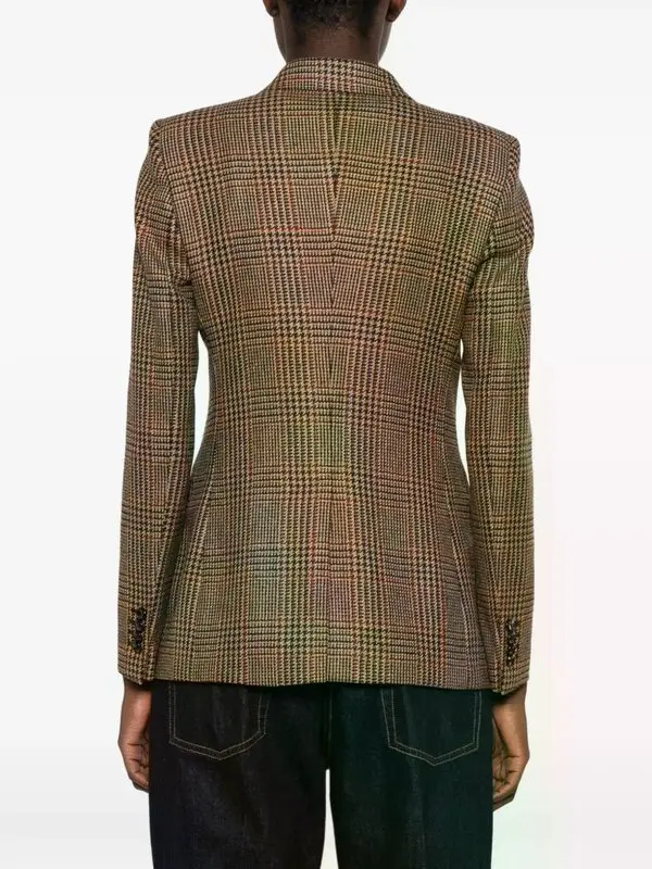 Tagliatore Double-breasted Checked Jacket