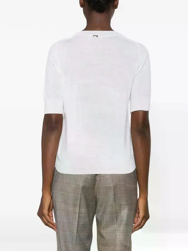 Herno Short-sleeve Knitted T-shirt