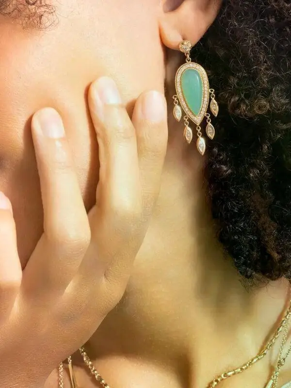 Jacquie Aiche Sophia Diamond Earrings