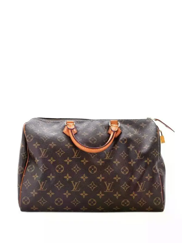 LOUIS VUITTON Speedy Monogram Canvas Satchel