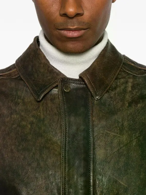 SALVATORE SANTORO Distressed-effect Jacket