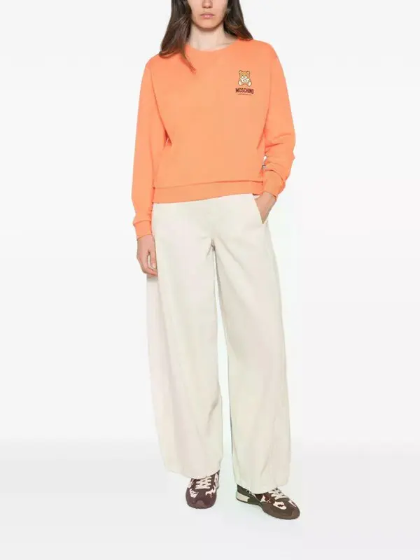 Moschino Teddy Bear Logo-print Sweatshirt