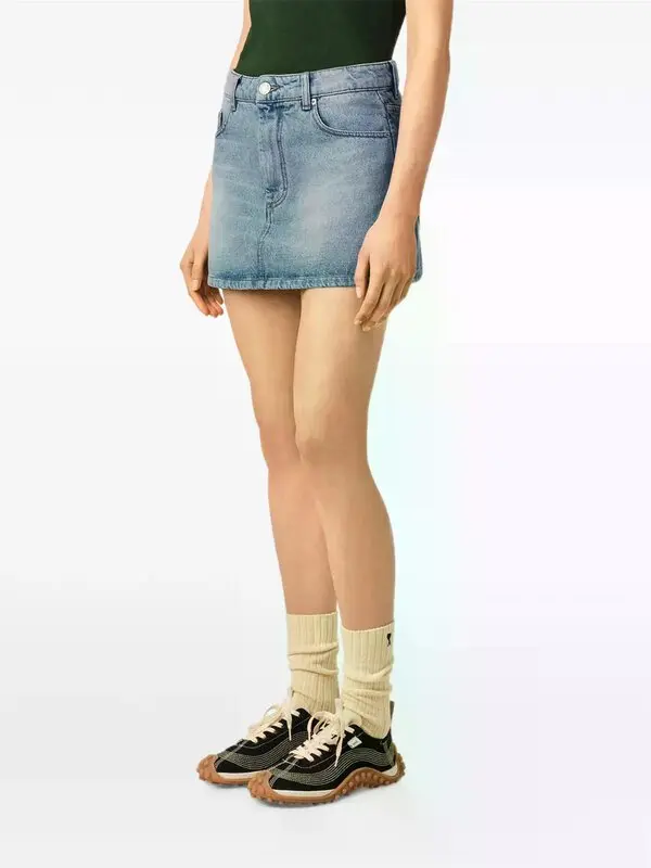 AMI Paris Mini Cotton Skirt