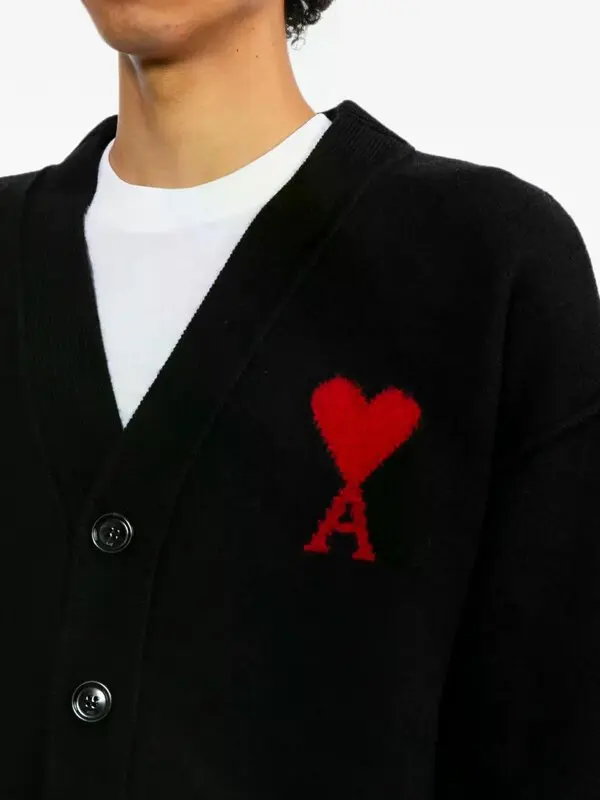 AMI Paris De Coeur Cardigan