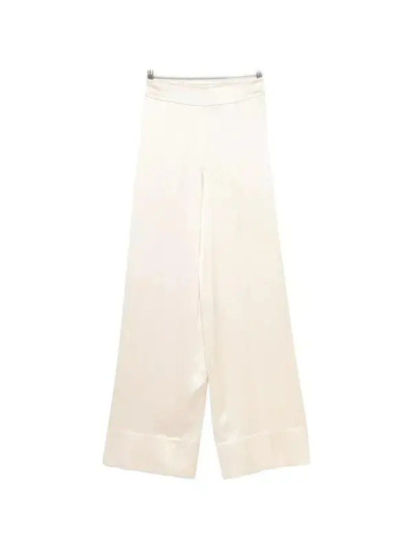 JOSEPH Dijon Elasticated-waistband Palazzo Pants