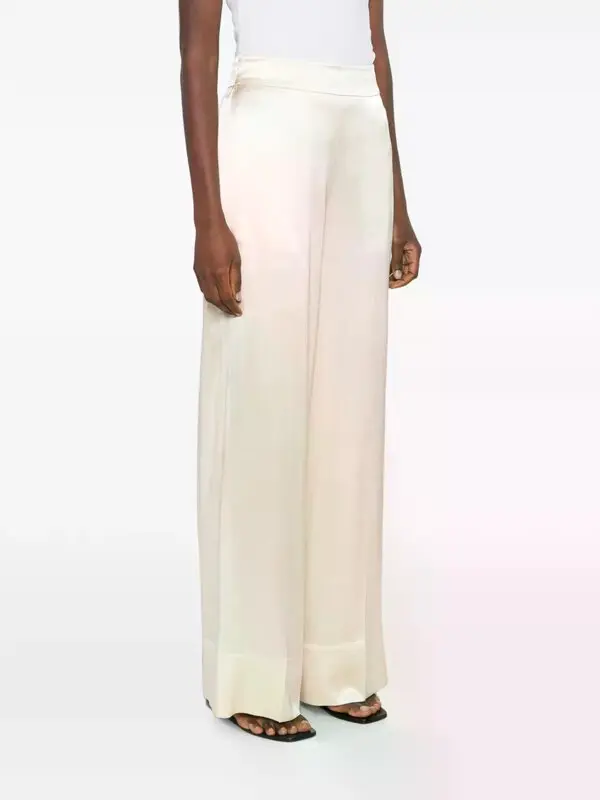 JOSEPH Dijon Elasticated-waistband Palazzo Pants