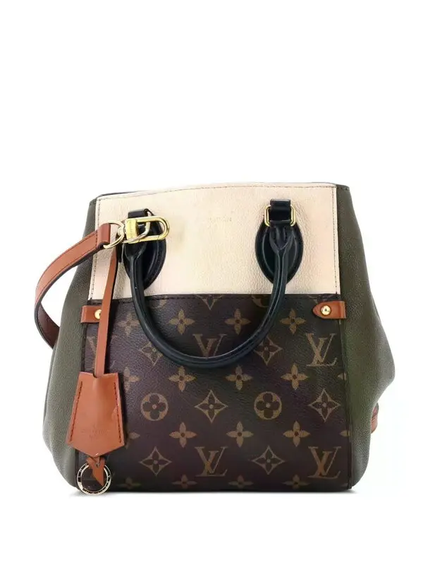 LOUIS VUITTON Monogram Canvas And Leather Pm Satchel