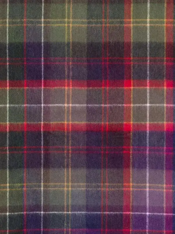 Barbour Tartan Fringed Scarf