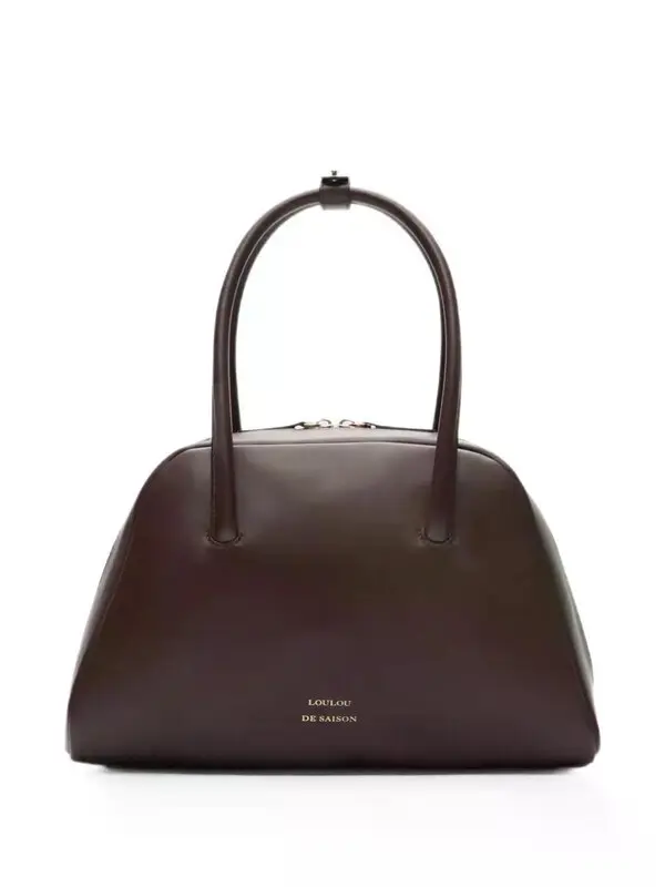 Loulou De Saison Vesper Lds Leather Tote Bag - Brown
