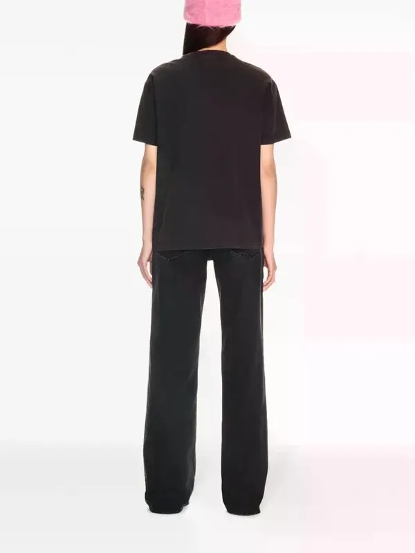 Off-White Washed Characters T-shirt