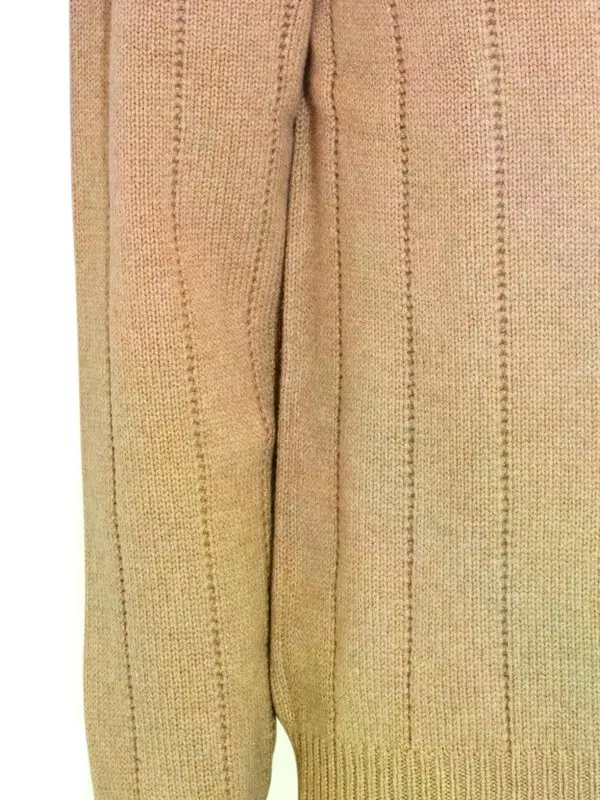 CRUCIANI Ribbed-knit Crew Neck Sweater