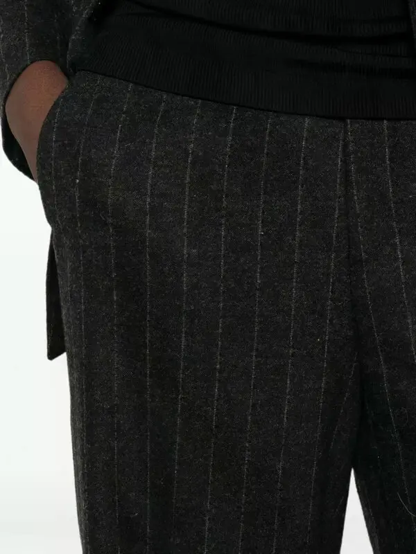 Tagliatore Pinstripe Sequin-embellished Suit