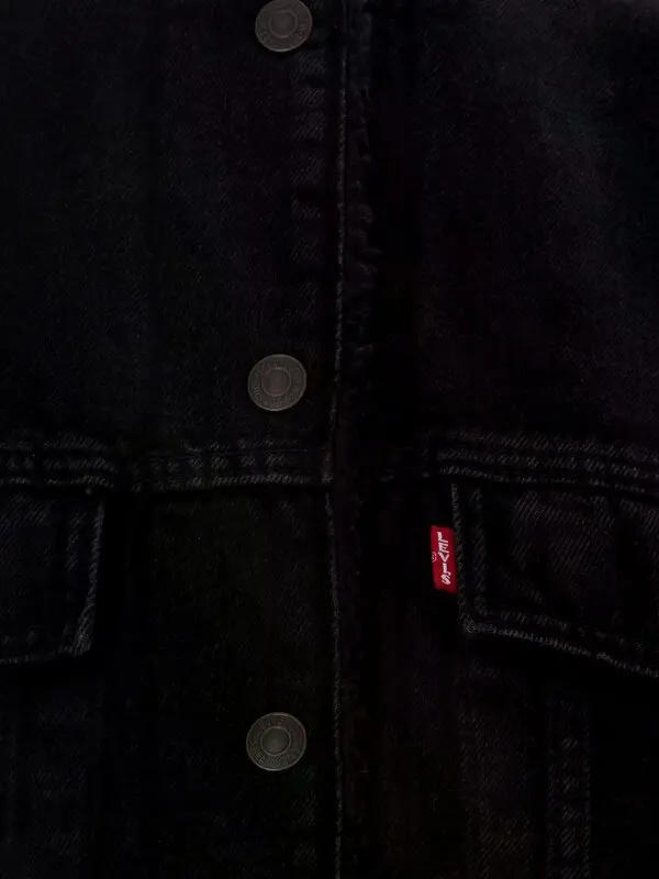 LEVI'S Fleece-trim Denim Jacket