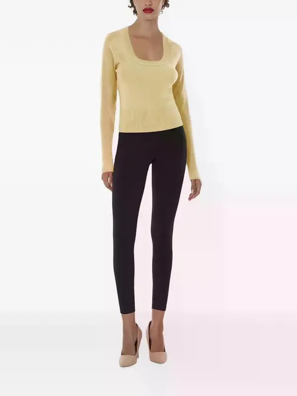 Wolford Ribbed-knit Long-sleeve Sweater