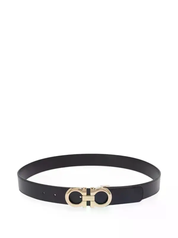 FERRAGAMO Reversible And Adjustable Gancini Belt