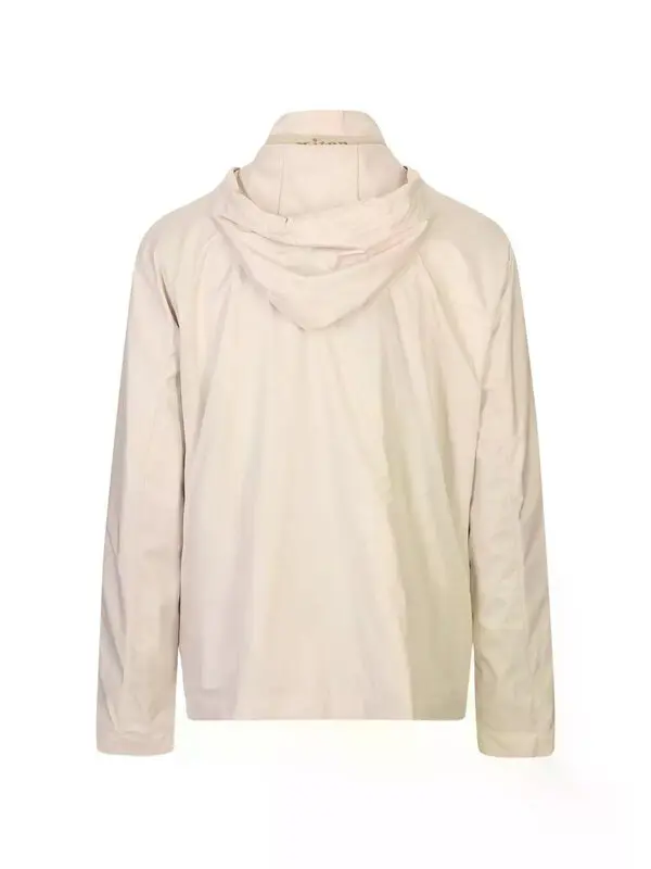 Kiton Hooded Zip-up Jacket