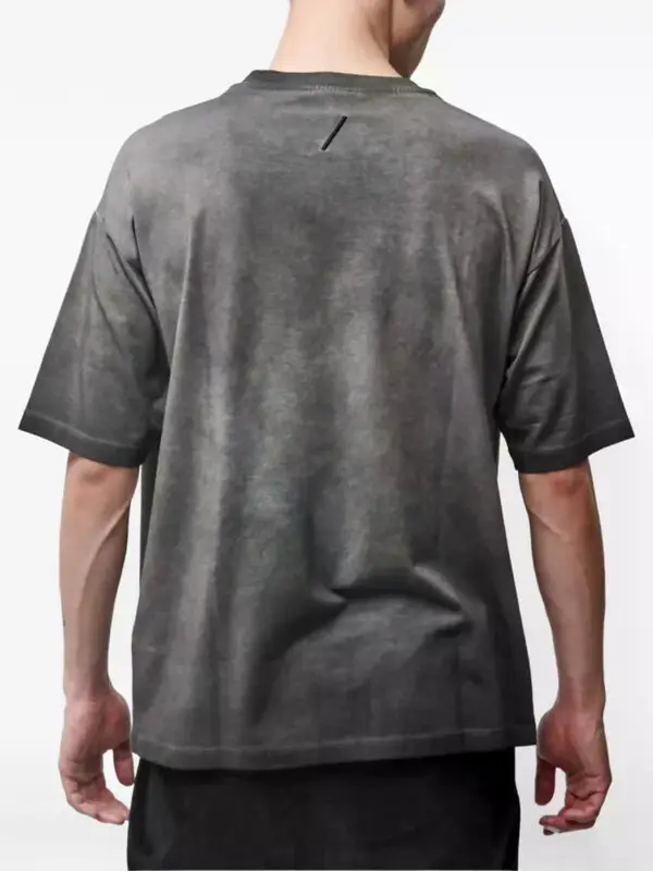 THOM KROM Cold-dye Crew-neck T-shirt