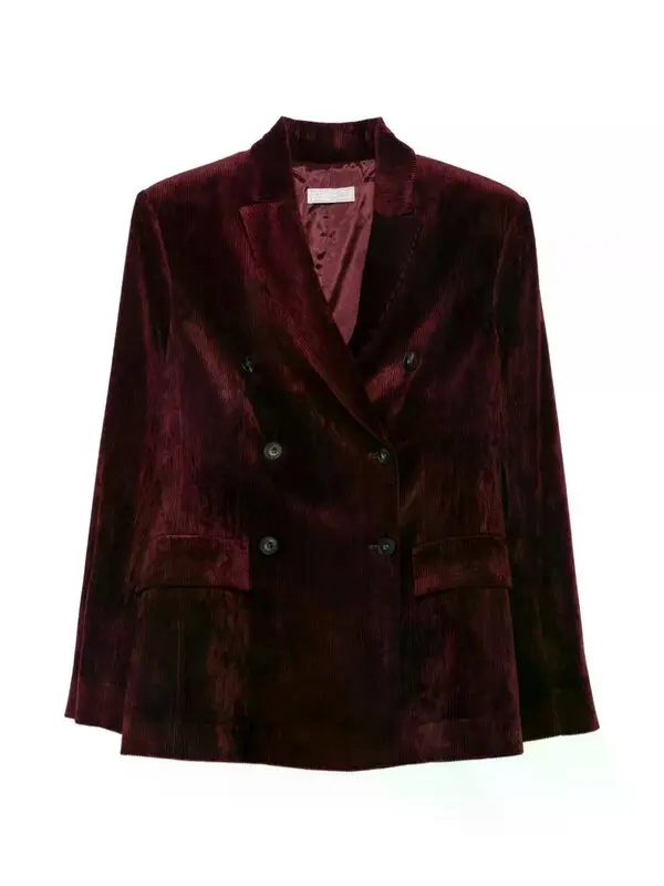 Antonelli Firenze Gravona Double-breasted Corduroy Blazer