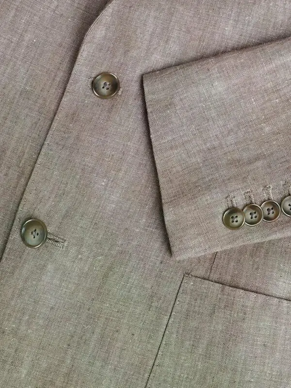 Brooks Brothers Linen Two-button Blazer