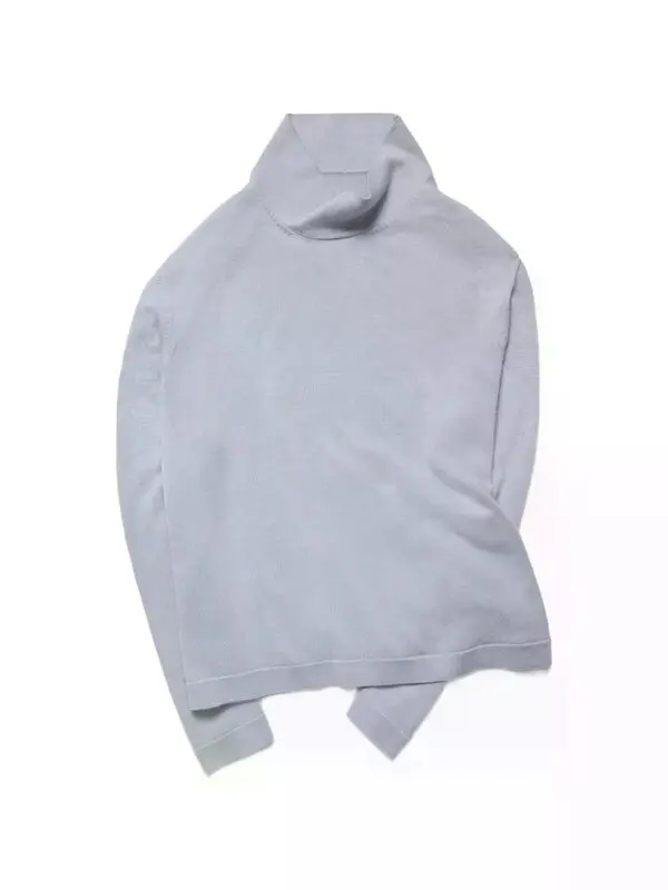 STOFFA Mock-neck Knitted Sweater