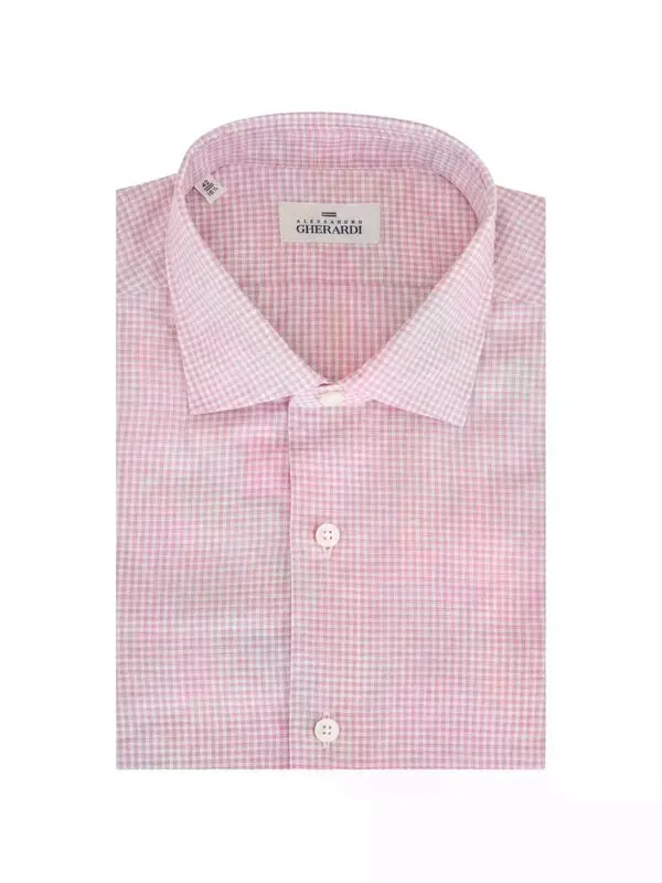 ALESSANDRO GHERARDI Gingham-check Shirt