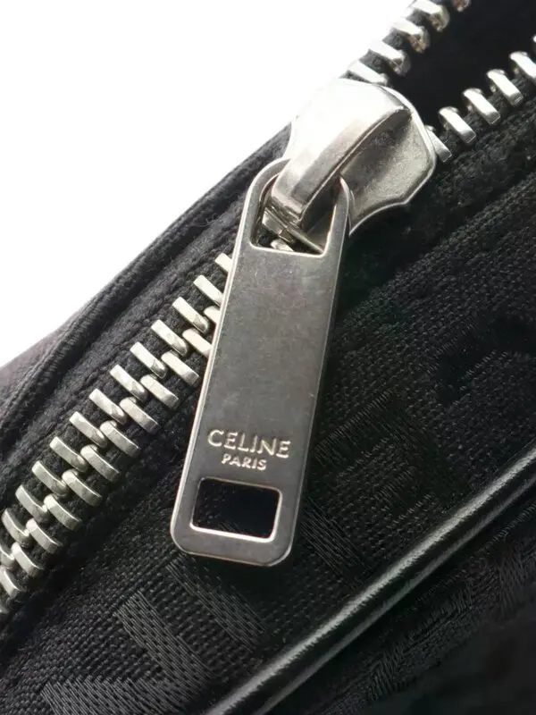 Celine 2021-2024 Canvas Logo Crossbody Bag