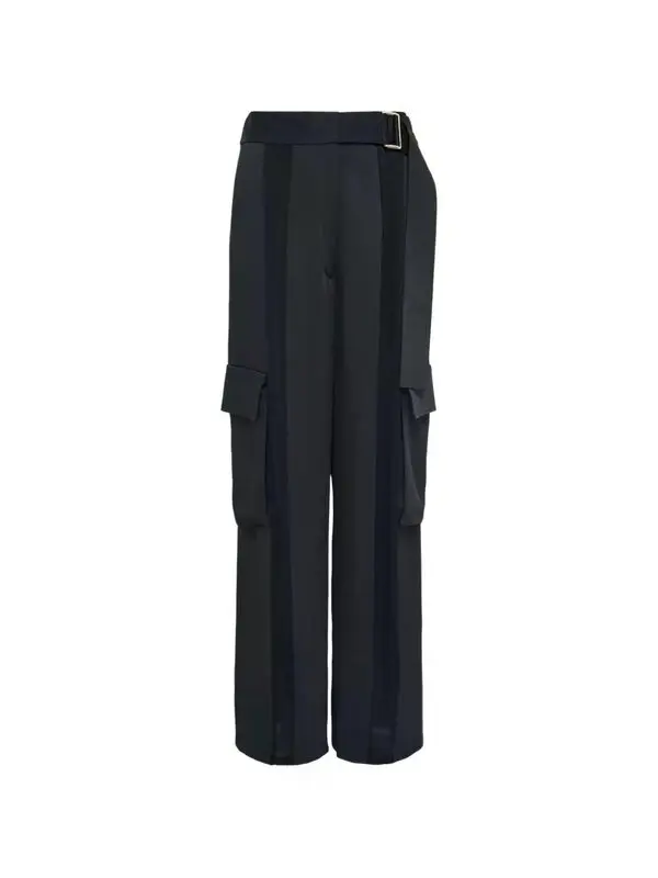 CLUB21 Belted Wide-leg Cargo Trousers