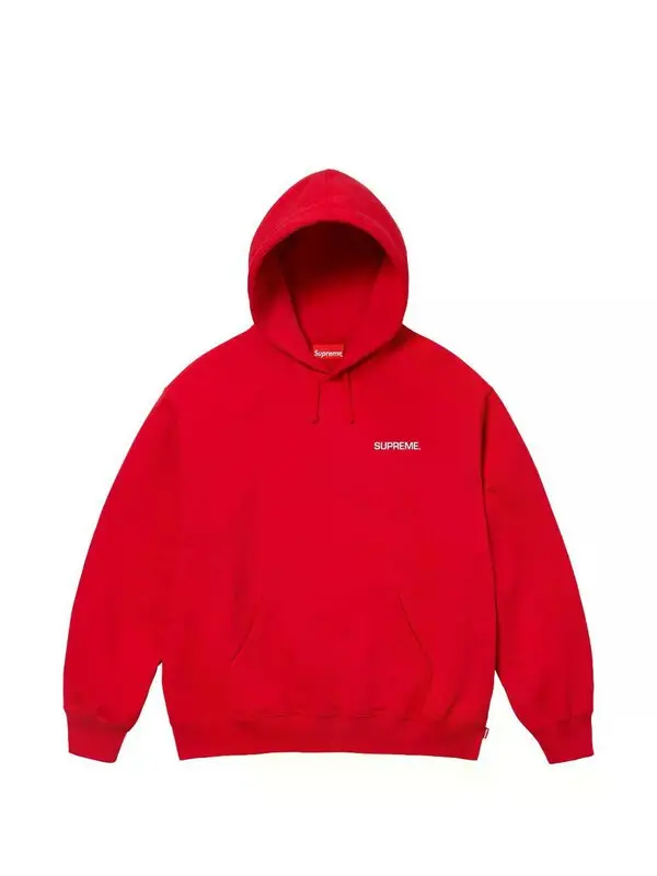Supreme Immortal Logo-print Hoodie - Red