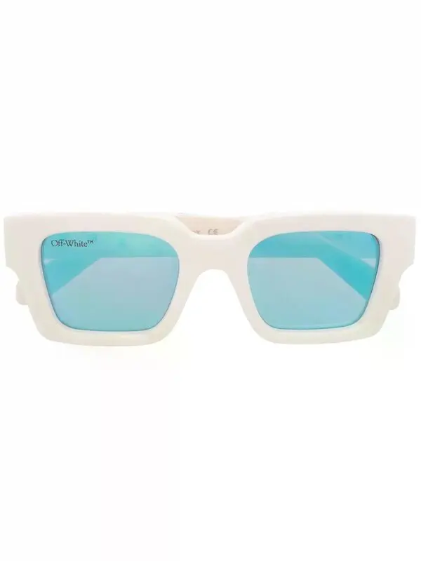 Off-White Virgil Rectangle-frame Sunglasses - White