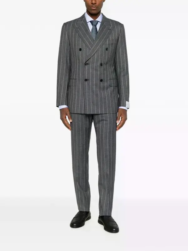Caruso Pinstriped Double-breasted Suit