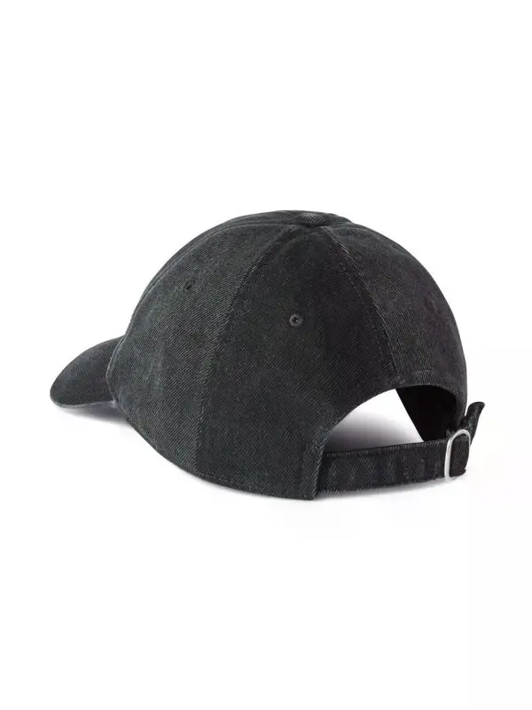 Off-White Appliqué Distressed Cap