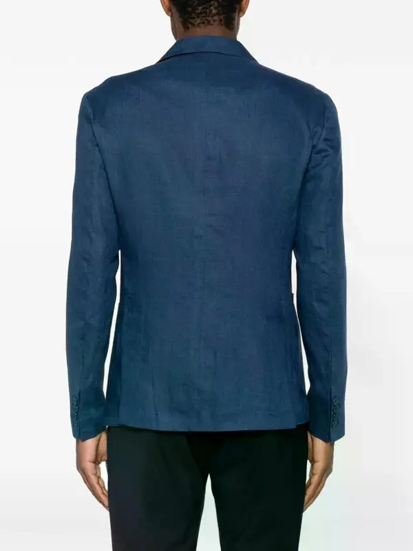 ALESSANDRO LAMURA Double-breasted Peak-lapels Blazer