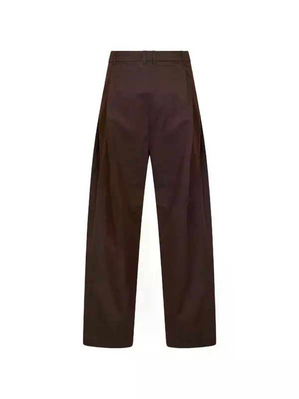 Co Pleated Wide-leg Trousers