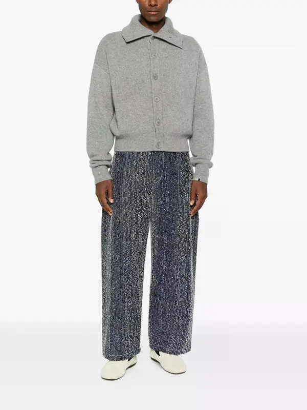 Extreme Cashmere Clement Spread-collar Cardigan