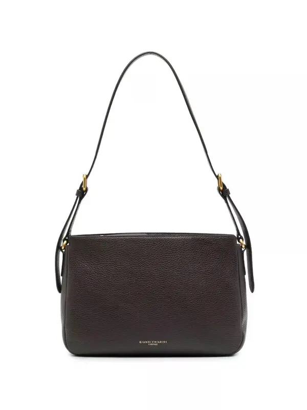 GIANNI CHIARINI Laura Grained Leather Shoulder Bag