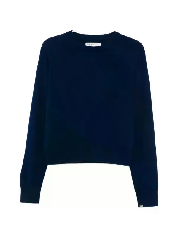 Extreme Cashmere March Crew-neck Long-sleeve Sweater - Blue